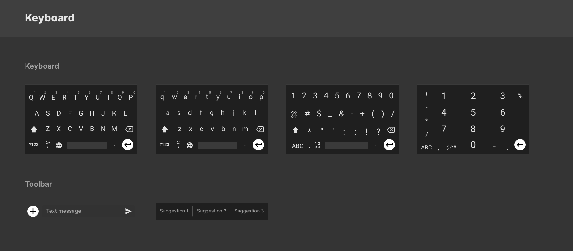 Plaster - iOS and Android UI Kit